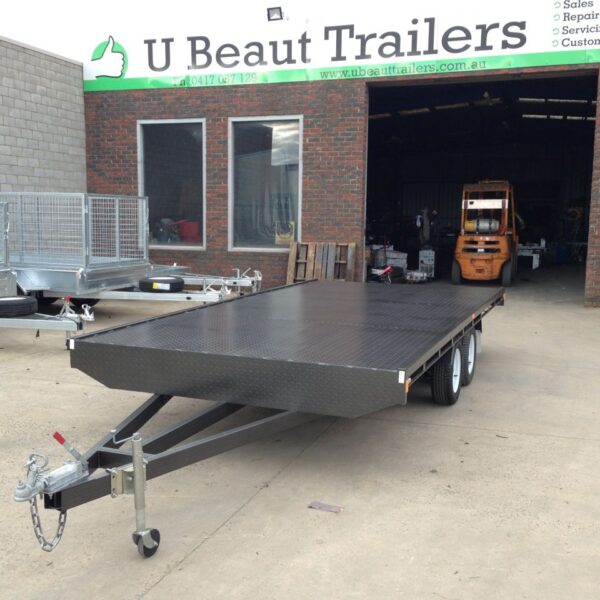 16 X 8 Tandem Flat Top Trailer 2800kg ATM | U Beaut Trailers